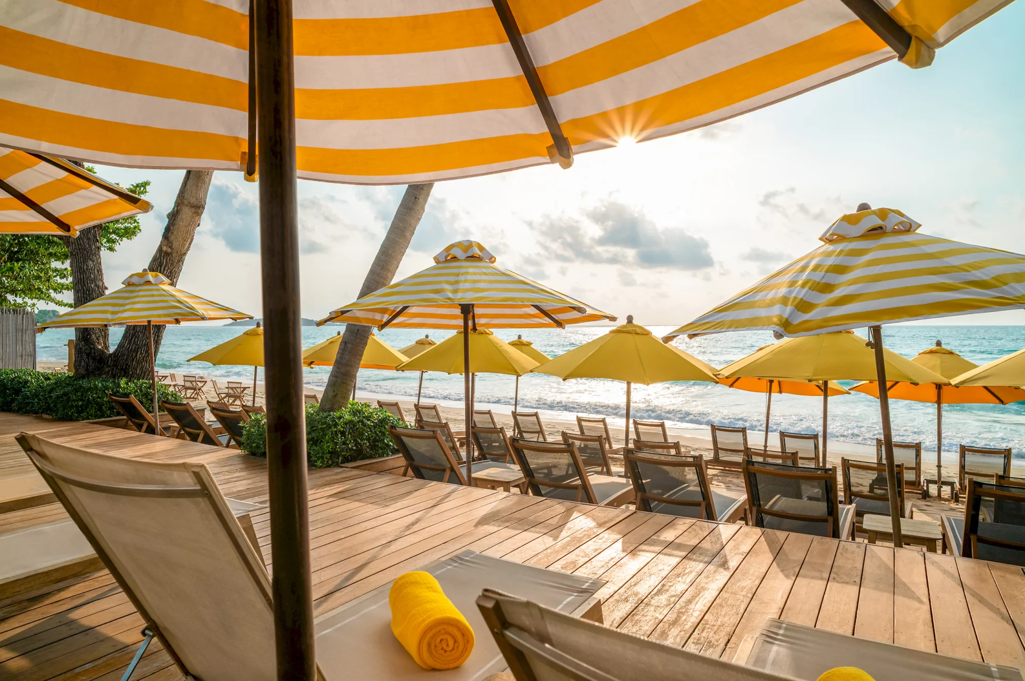 Beachfront Pool at Buri Rasa Samui | Oceanfront Relaxation in Style